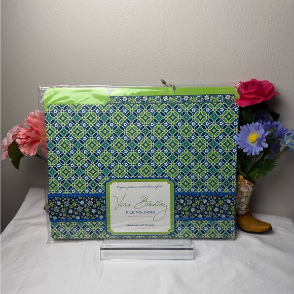 Vera Bradley | Office | Nwt Vera Bradley Daisy Daisy File Folders ...